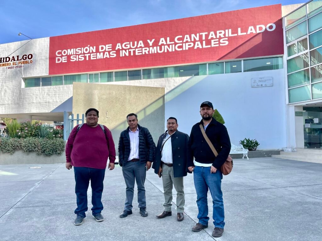 Trabajan Caasim y Antorcha para llevar agua potable a Pachuca